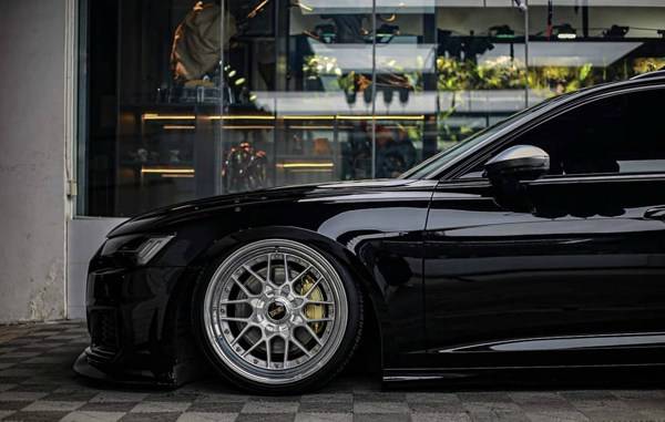 #静态风格#奥迪A6改装AIRBFT空气悬挂案例_搜狐汽车_搜狐网