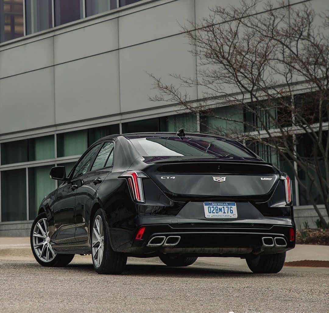 凯迪拉克CT4-V实拍，搭载2.7T发动机，最大输出325马力_搜狐汽车_搜狐网