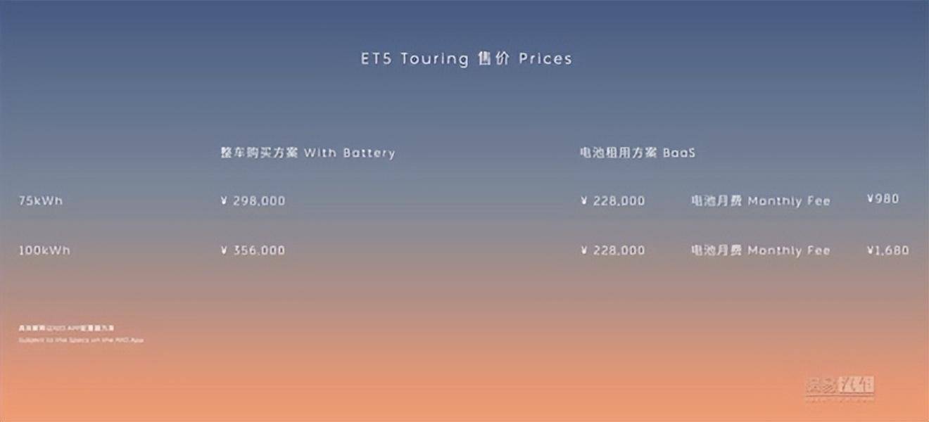 一台车满足你所有想象 智能高端纯电旅行车蔚来ET5 Touring售29.8万_搜狐汽车_搜狐网