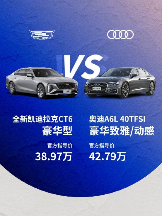 高材生凯迪拉克全新CT6实力battle奥迪A6L，限时礼遇赶紧冲！_搜狐汽车_搜狐网