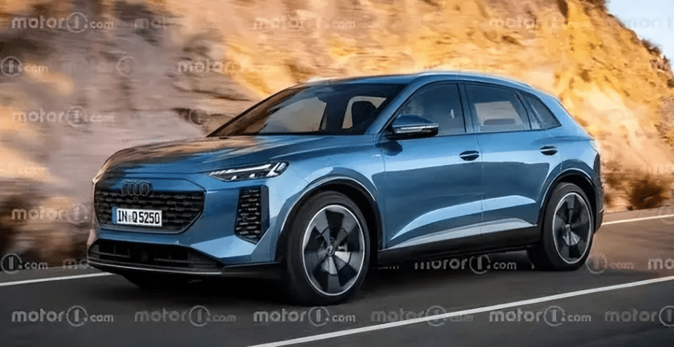 竞争GLC/X3!奥迪全新Q5最新谍照曝光,内饰升级,2.0T插混,外观像Q6_搜狐汽车_搜狐网