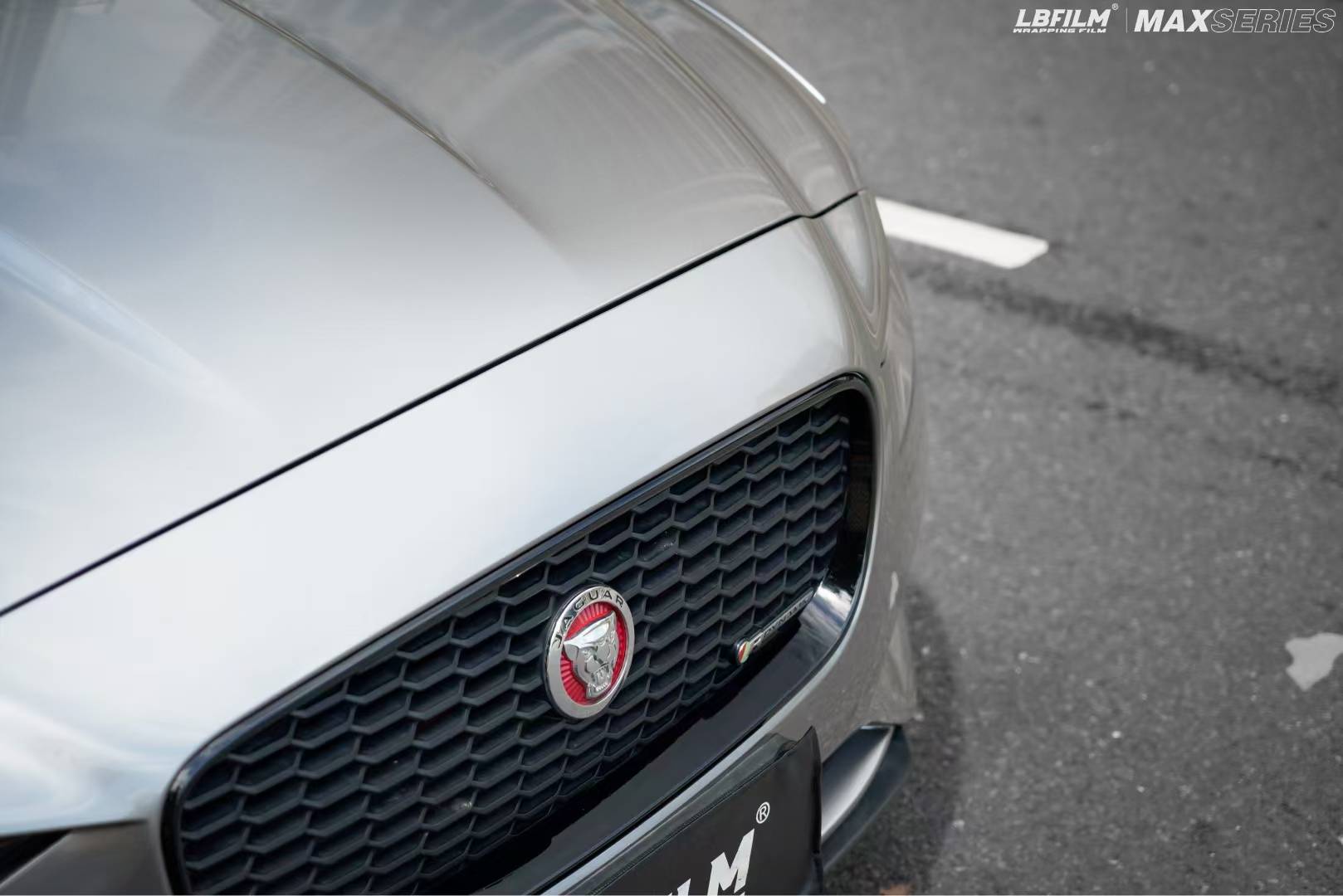 捷豹xfl-LBFILM改色膜液态金属银,银灰色系百搭又帅_搜狐汽车_搜狐网