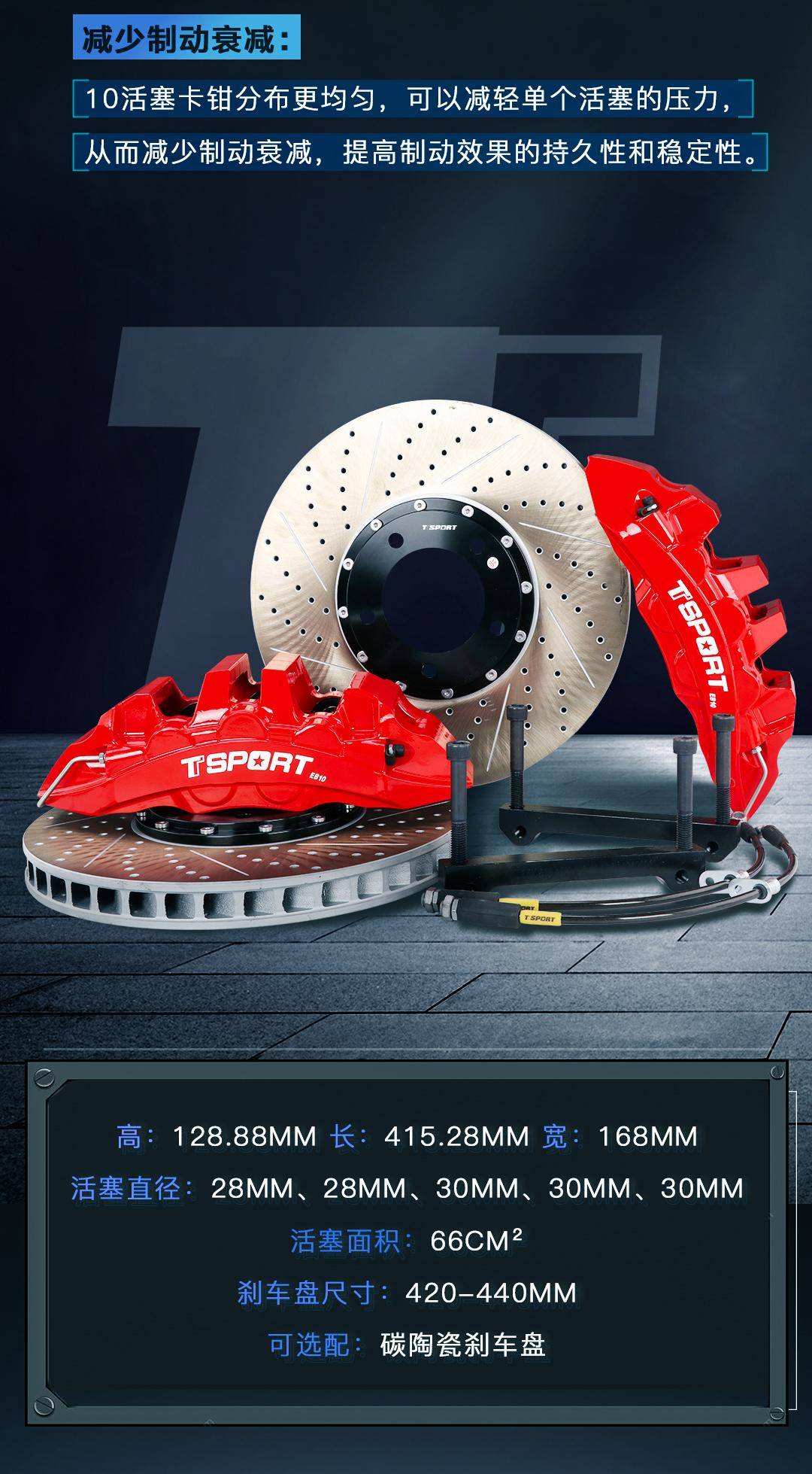 新品首发 | TTSPORT进化系列EB10锻造十活塞卡钳_搜狐汽车_搜狐网