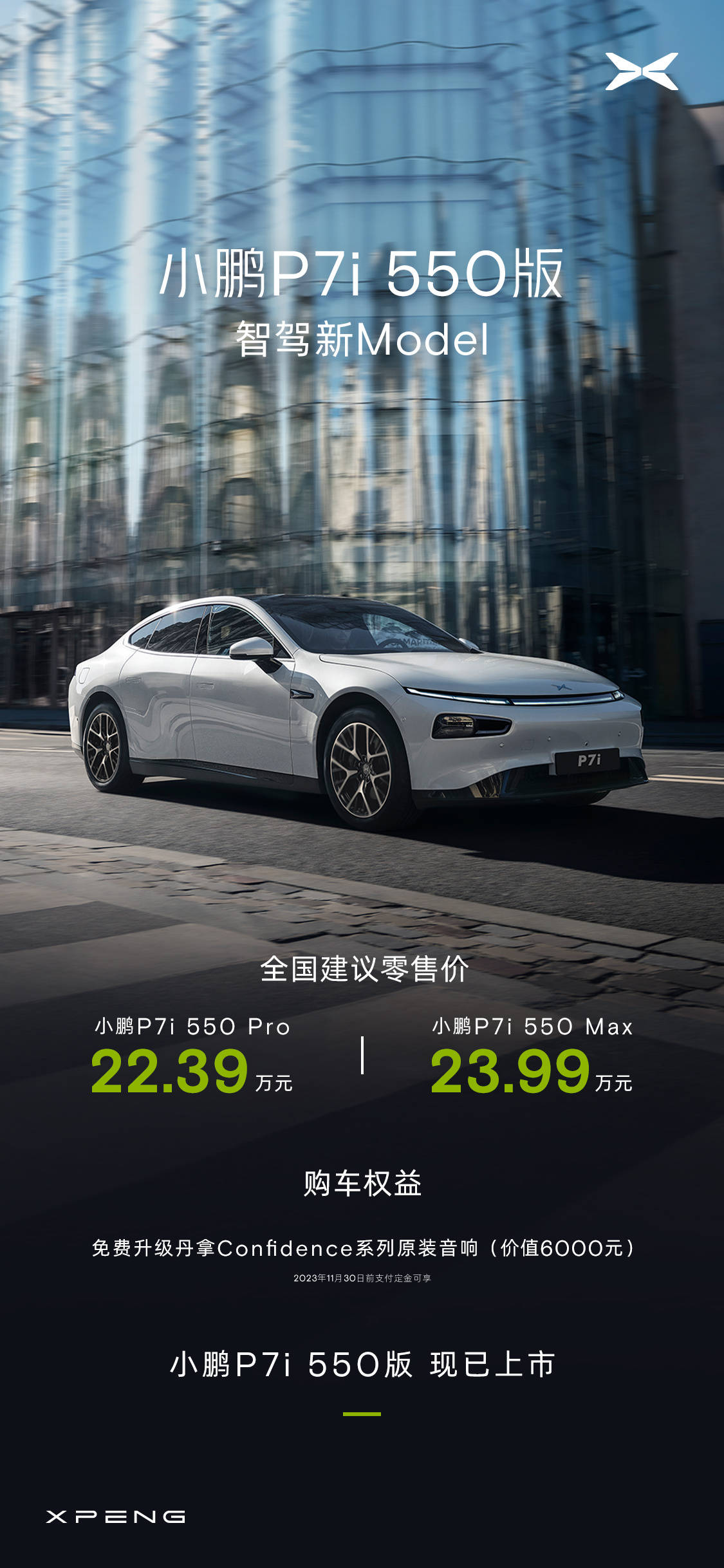 续航够用价格香！智驾新Model小鹏P7i 550版来了_搜狐汽车_搜狐网