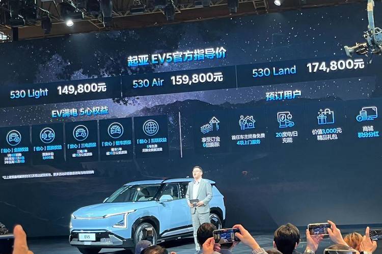 2023广州车展：起亚EV5售14.98万起_搜狐汽车_搜狐网