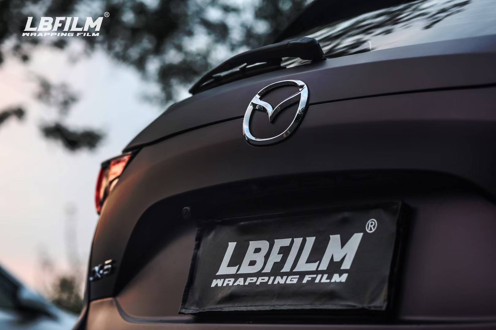 马自达CX5-LB改色膜消光黑幻紫，这个颜色实在是太好看啦_搜狐汽车_搜狐网