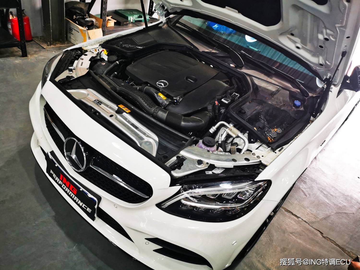 21款奔驰c260 1.5T混动刷ecu动力升级ING PERFORMANCE特调实战案例_搜狐汽车_搜狐网