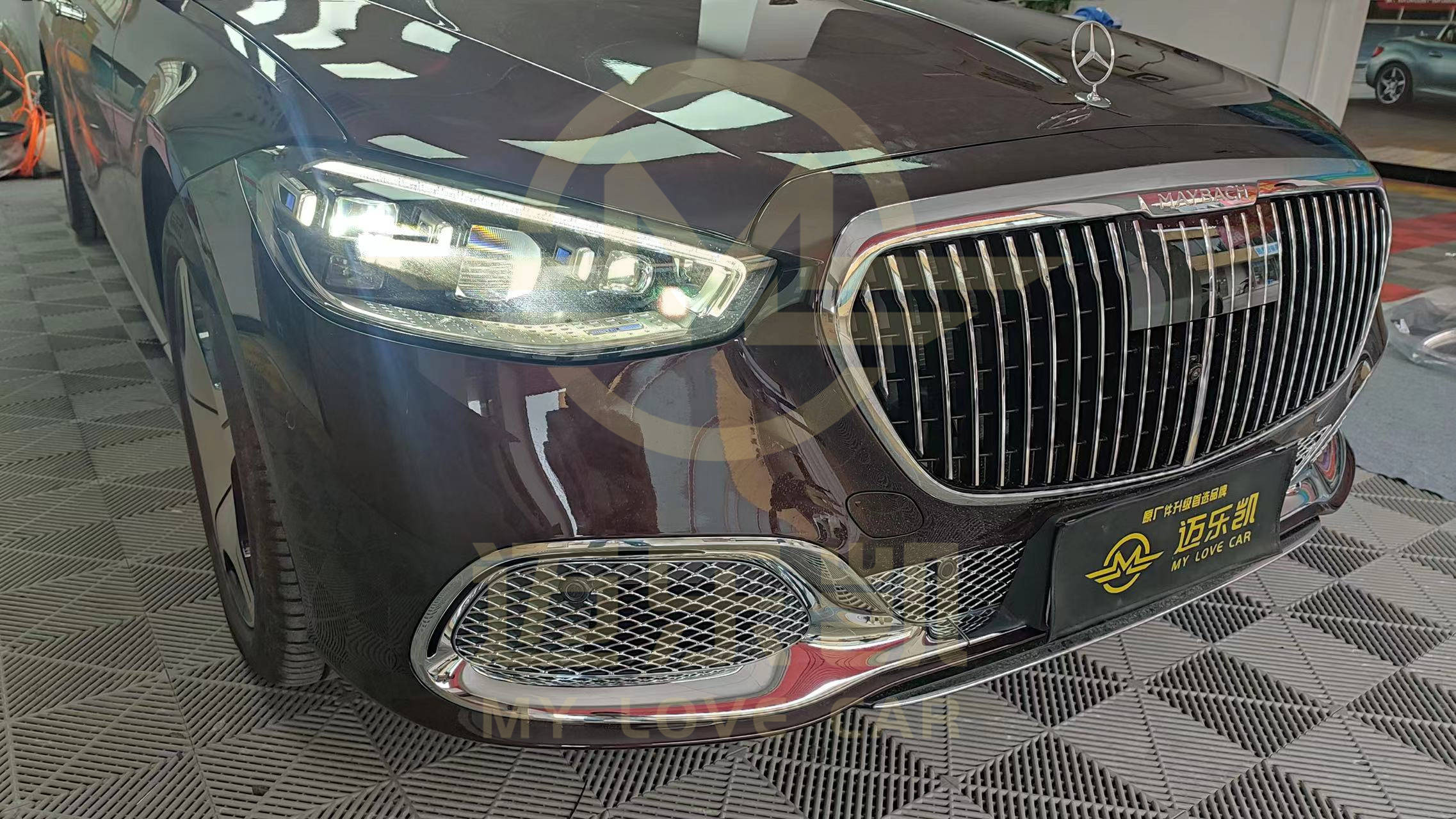 广州21款迈巴赫S480改装680原厂镀铬格栅_搜狐汽车_搜狐网