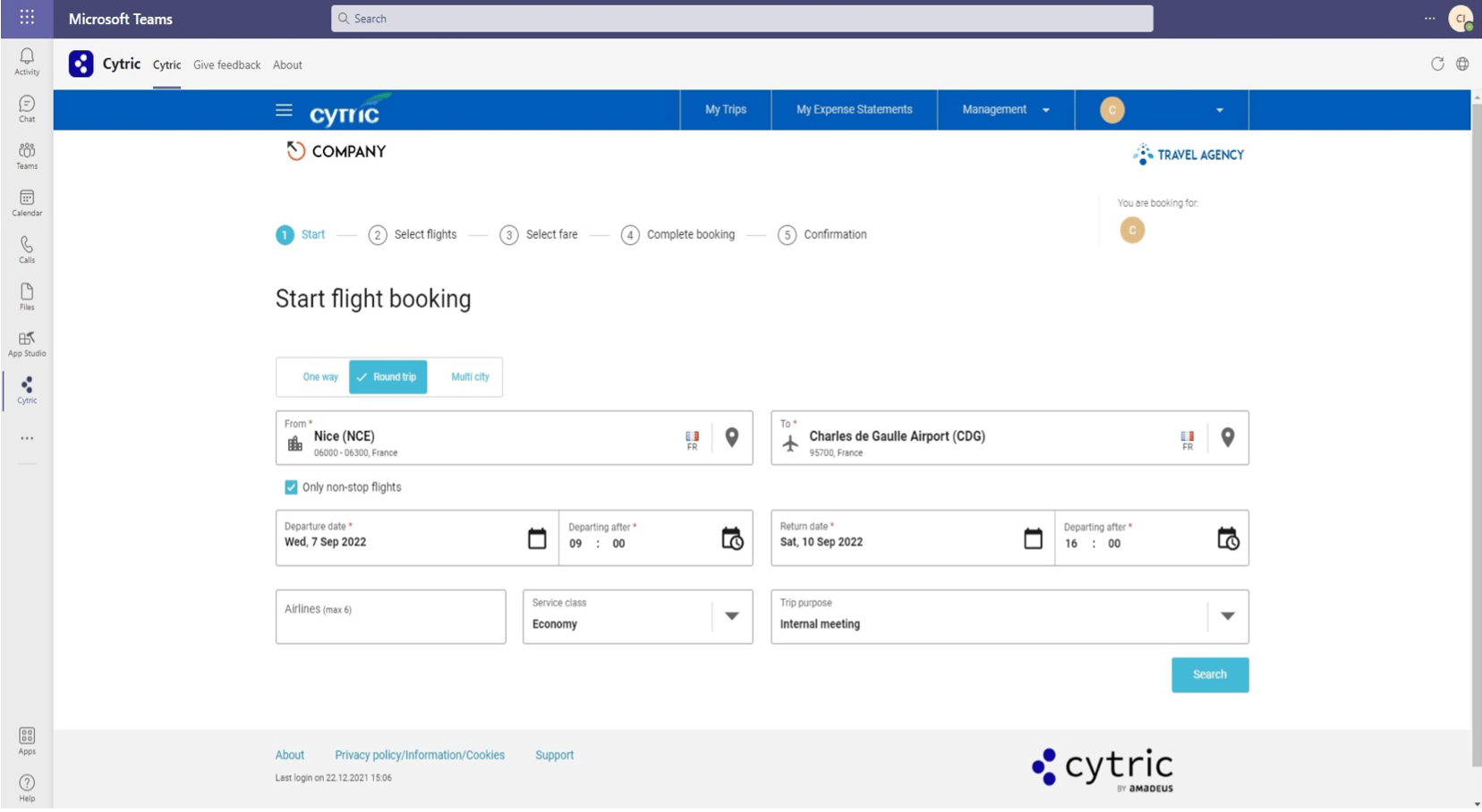 Amadeus携手微软为商务旅行者重新定义数字化办公_Cytric_用户_协作