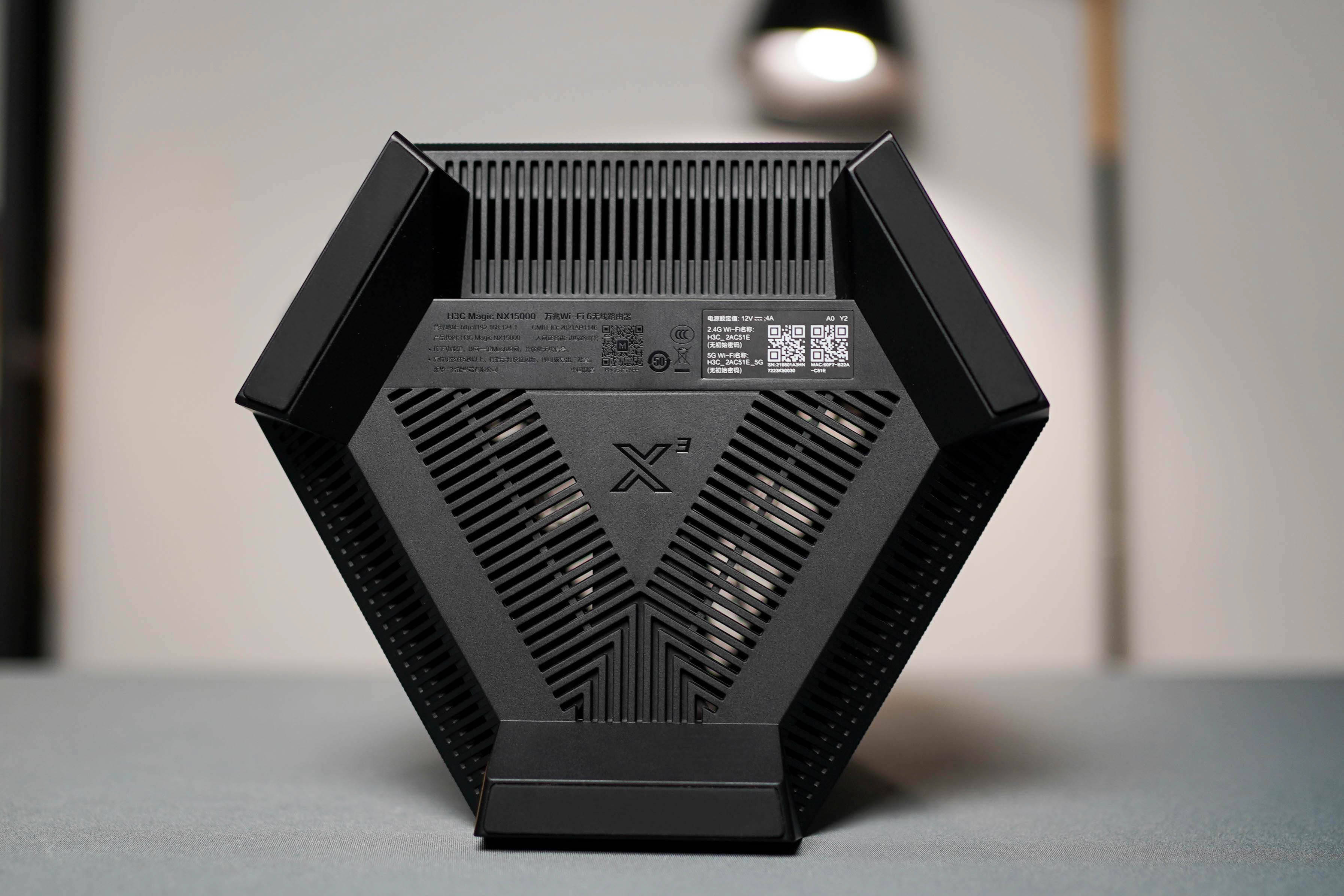 剑走偏锋 新华三H3C Magic NX15000 企业级路由器 使用体验_定向天线_信号_速率