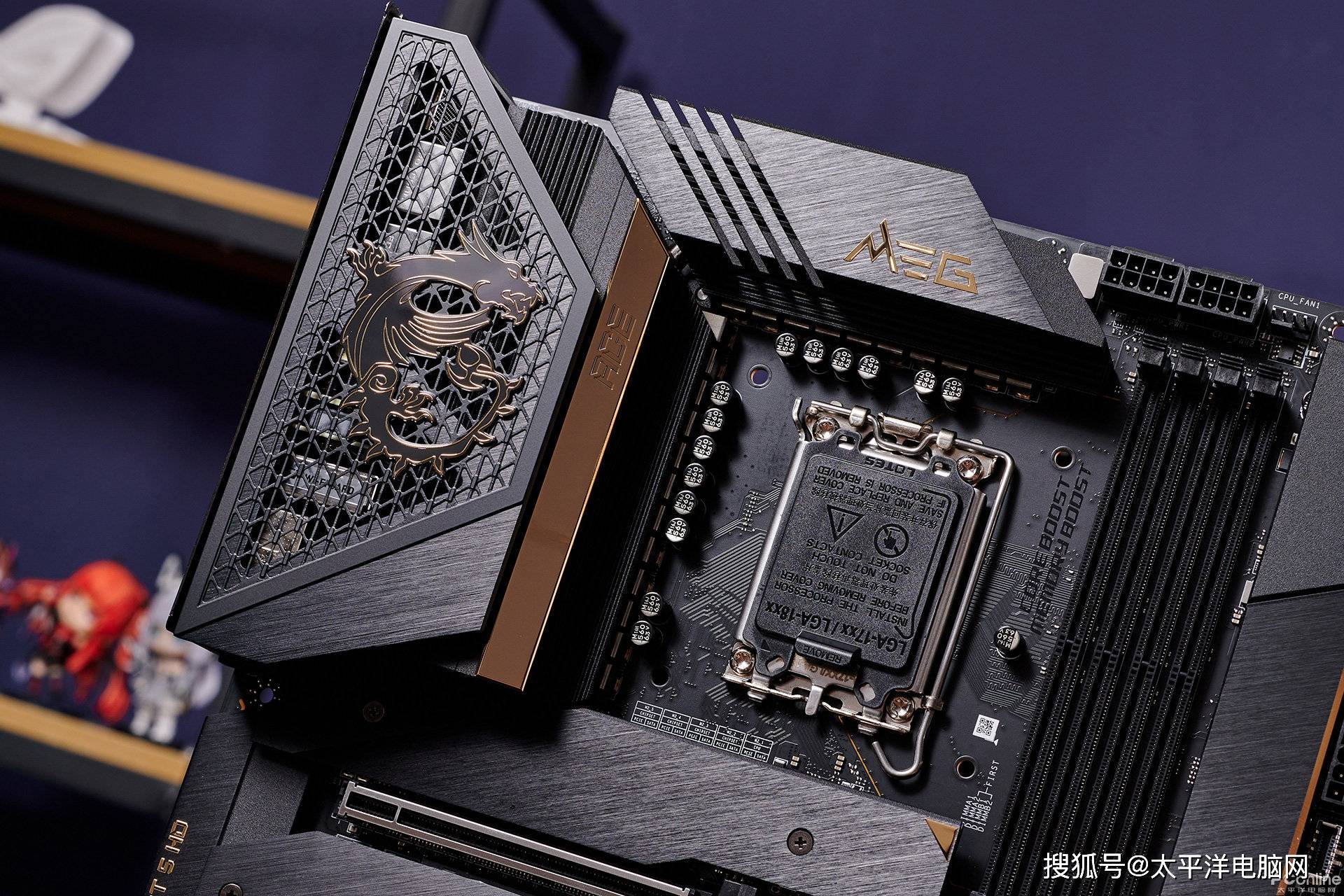 这是一块低调的战神主板，微星Z690 ACE图赏-搜狐大视野-搜狐新闻