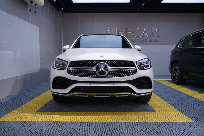 奔驰GLC 300L 隐形车衣YEECAR上海莘庄店施工_搜狐汽车_搜狐网