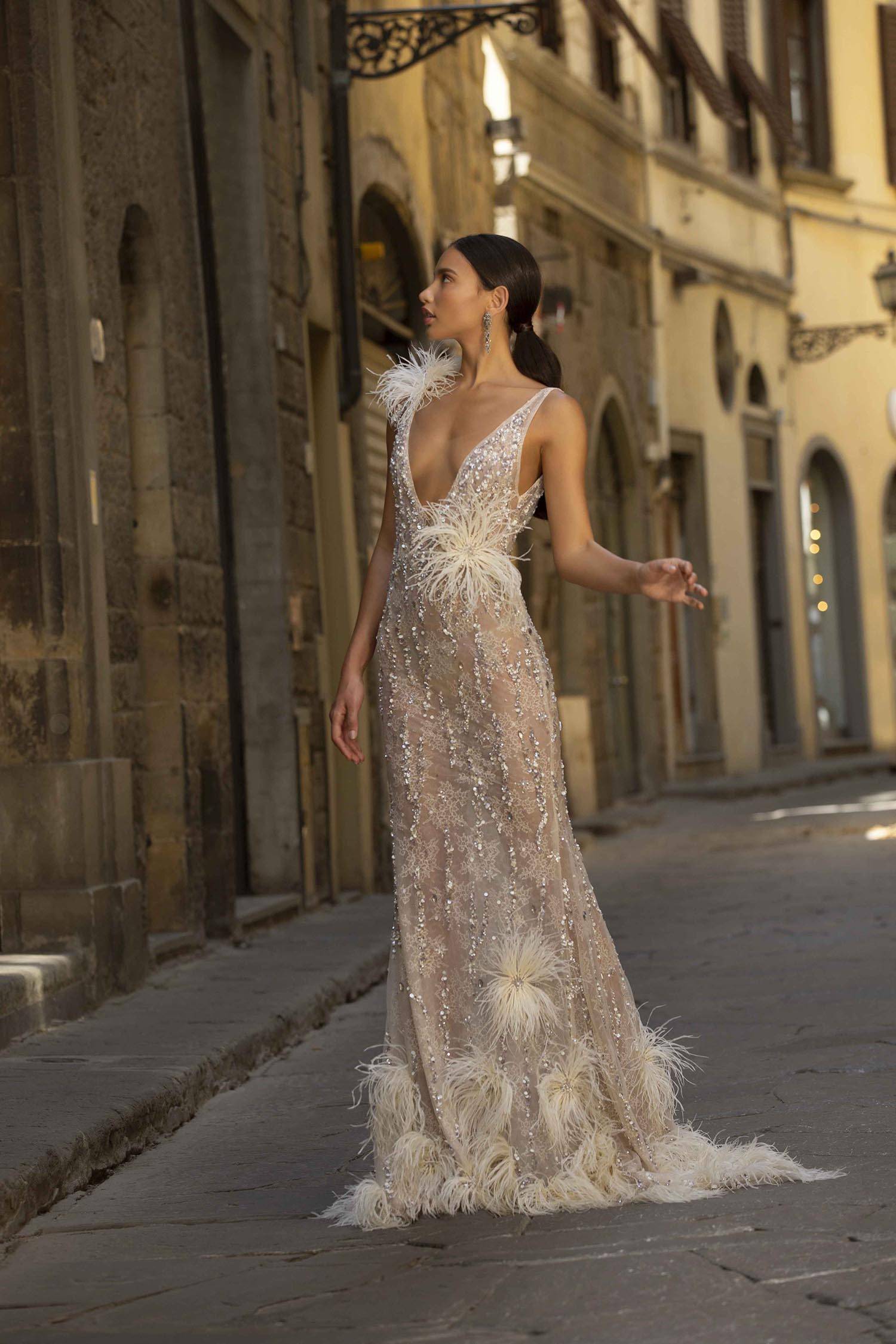 以色列顶奢婚纱品牌Berta Florence系列婚纱2-搜狐大视野-搜狐新闻