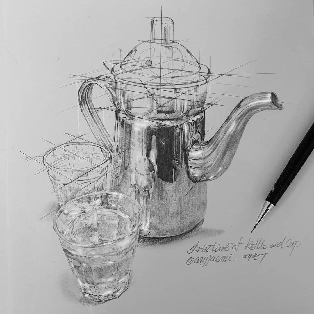 素描结构 | 韩国画家anjjaemi 素描作品欣赏-搜狐大视野-搜狐新闻