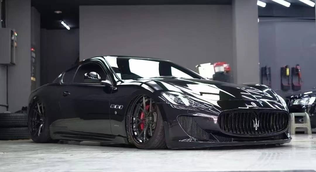 李洋分享玛莎拉蒂GT改装AIRBFT空气悬架减震器玩转低趴姿态_搜狐汽车_搜狐网