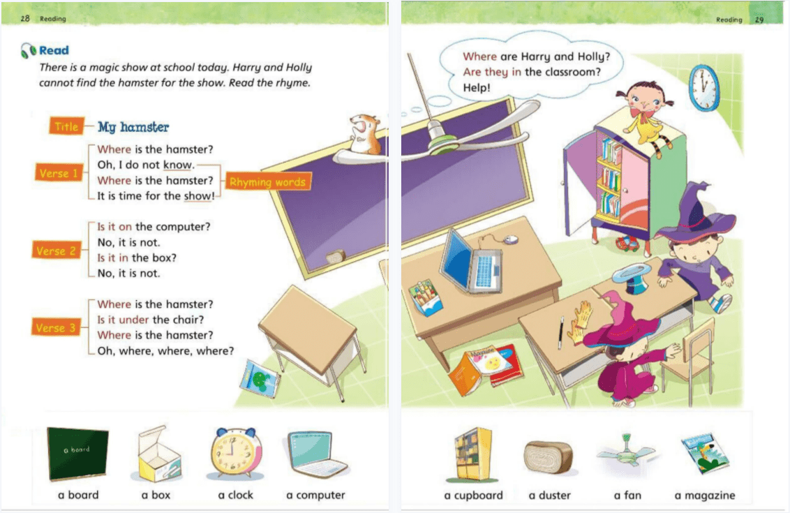 免费分享|《牛津新魔法少儿英语 New Magic 1-6级 主教材+语法学习手册》_内容_模块_单元