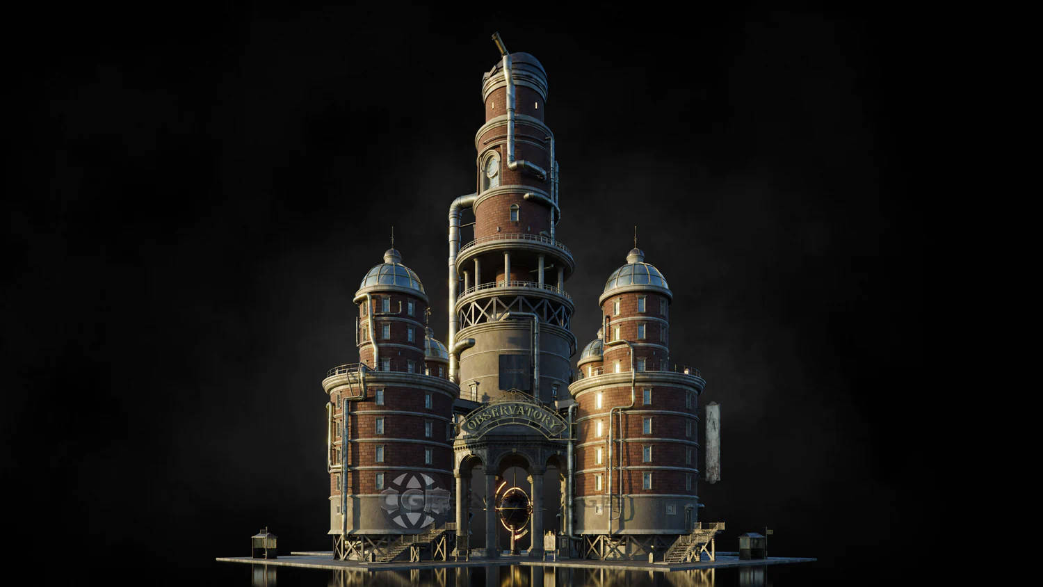 虚幻3D黑化乌托邦43G资产下载 - CG港-官网入口