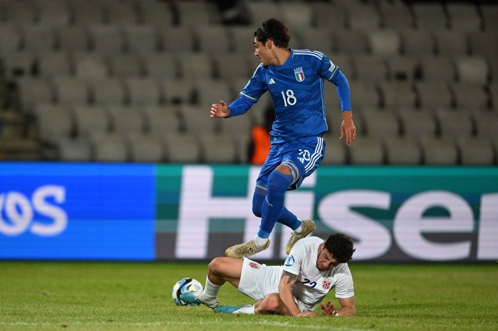 2023年U21欧青赛小组赛：意大利U21 0-1 挪威U21-搜狐大视野-搜狐新闻