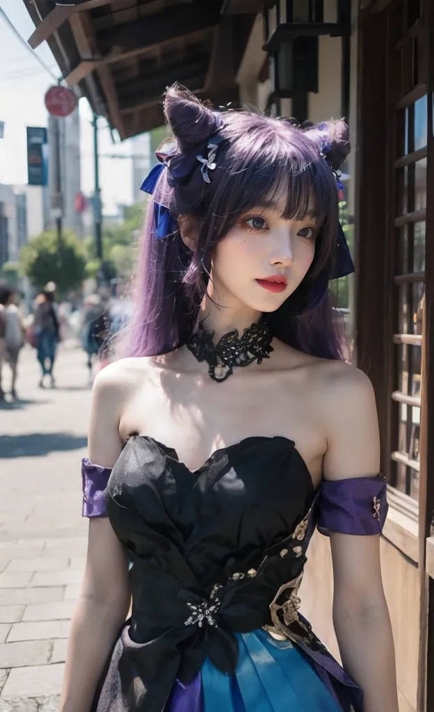 二次元大赏 原神！刻晴coser-搜狐大视野-搜狐新闻