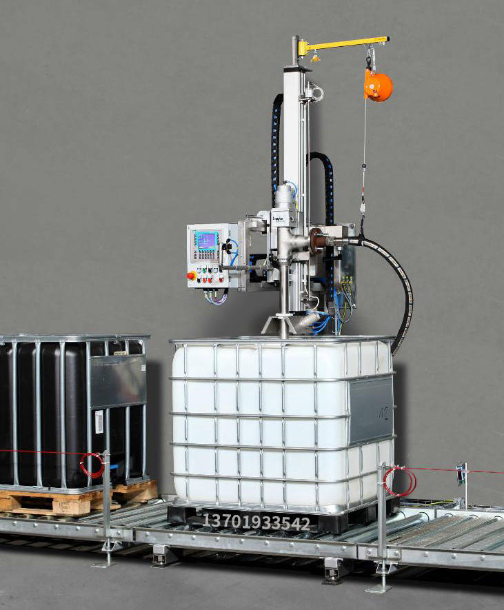 1000L-IBC吨桶防锈涂料液下式灌装机-搜狐大视野-搜狐新闻