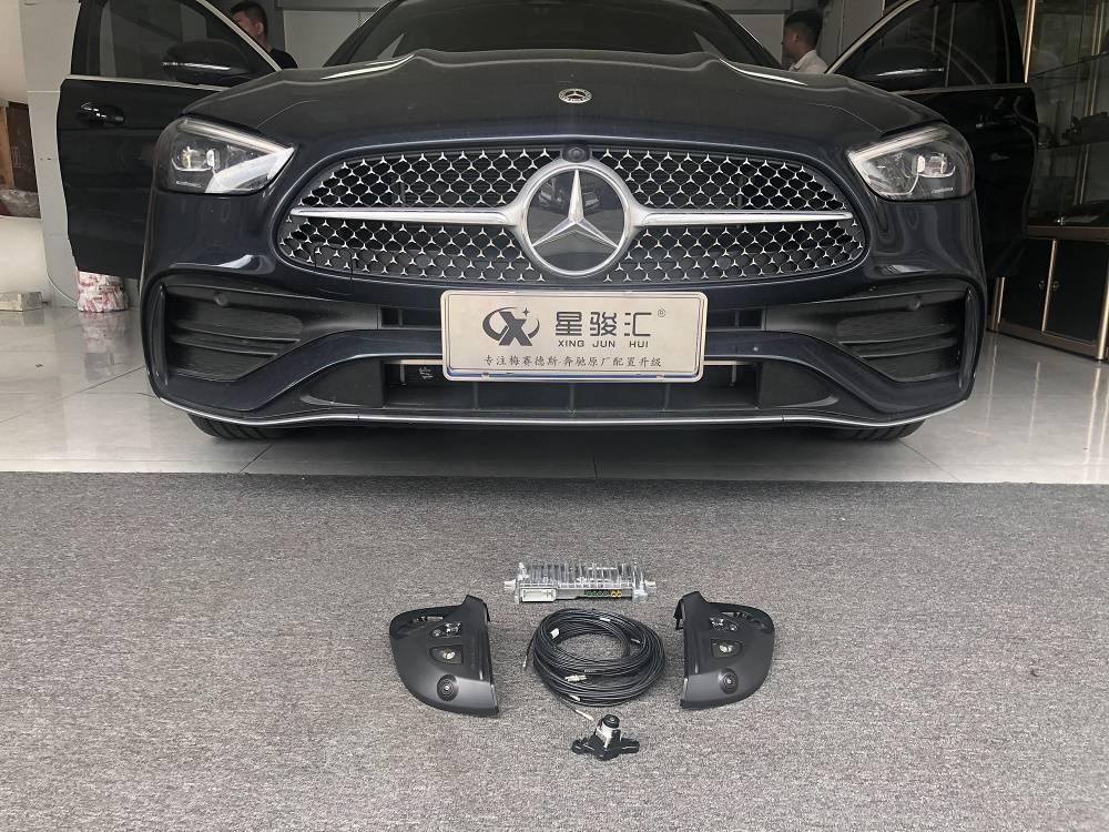 23款奔驰C260L升级原厂360全景影像 泊车更加的安全_搜狐汽车_搜狐网