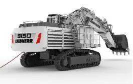 利勃海尔R 9150B陆续交付中国市场_驱动