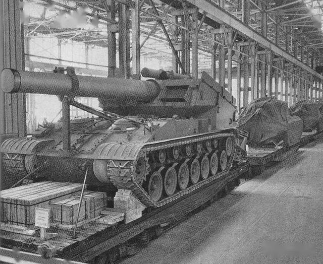 战车溯源：一发定乾坤的美利坚“核弹”——T92自行火炮_mm