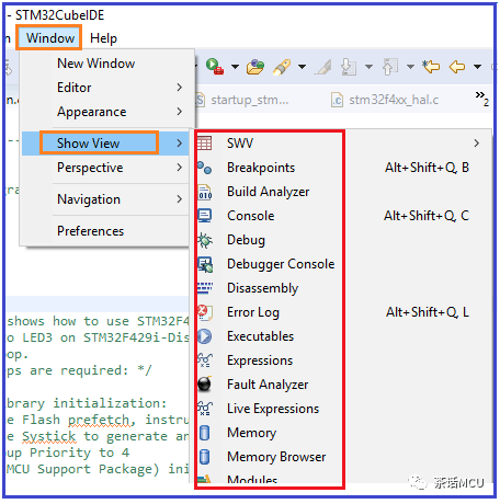 基于STM32CubeIDE的变量查看话题_视窗