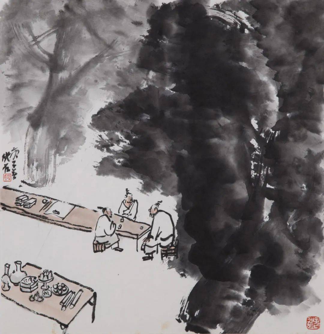 传承文心——吴悦石大写意绘画作品展-搜狐大视野-搜狐新闻