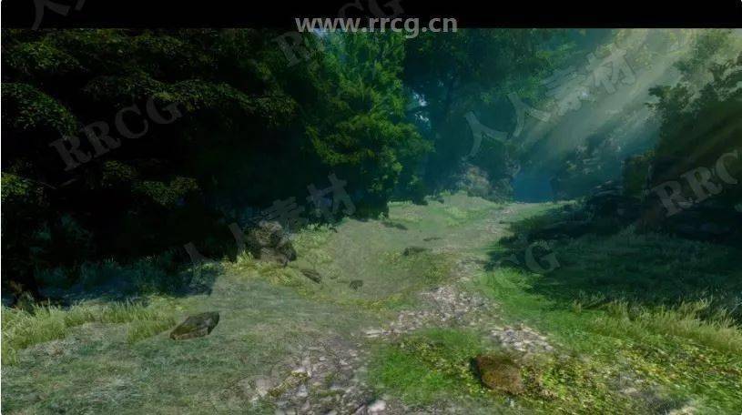 高品质地面纹理自然景观场景Unity游戏素材资源_人人