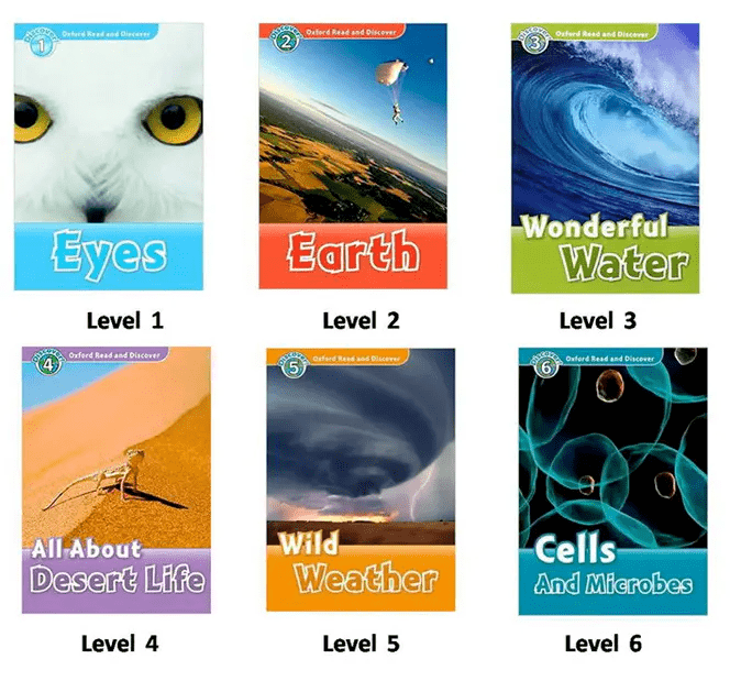 领取：原版《Oxford Read and Discover牛津阅读与探索发现》 L1-6 60册全_the