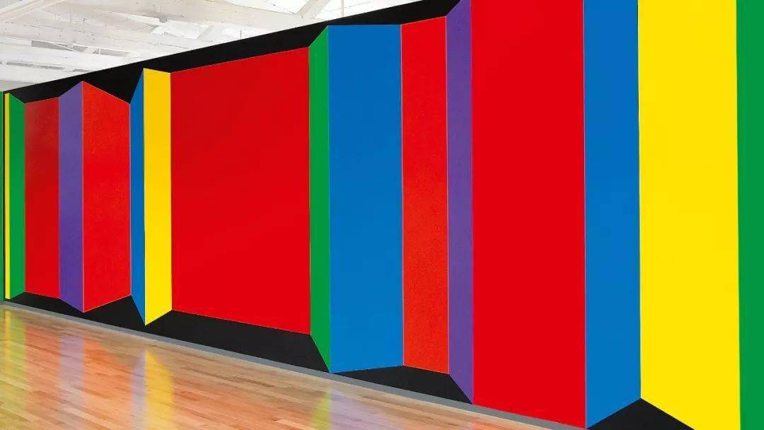 索尔·勒维特的极简主义墙画_Drawing