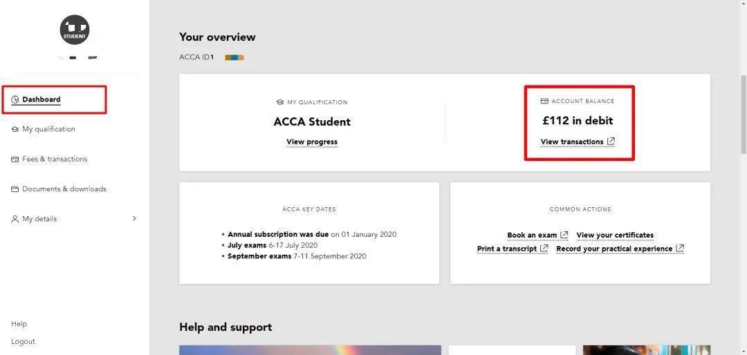 ACCA年费账单出炉！缴费图文指南_Account
