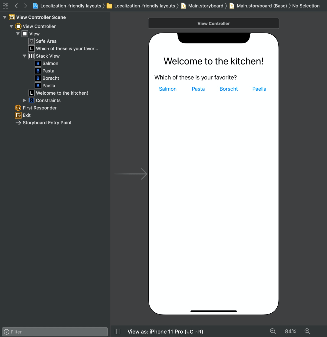 国际化适配：使用 Xcode 构建有助于本地化的布局_文本