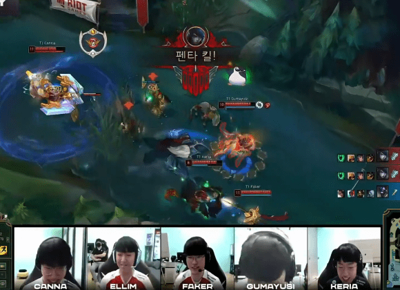 LCK正式开战！T1诞生首个五杀，DWG战队首轮强势赢下比赛_游戏