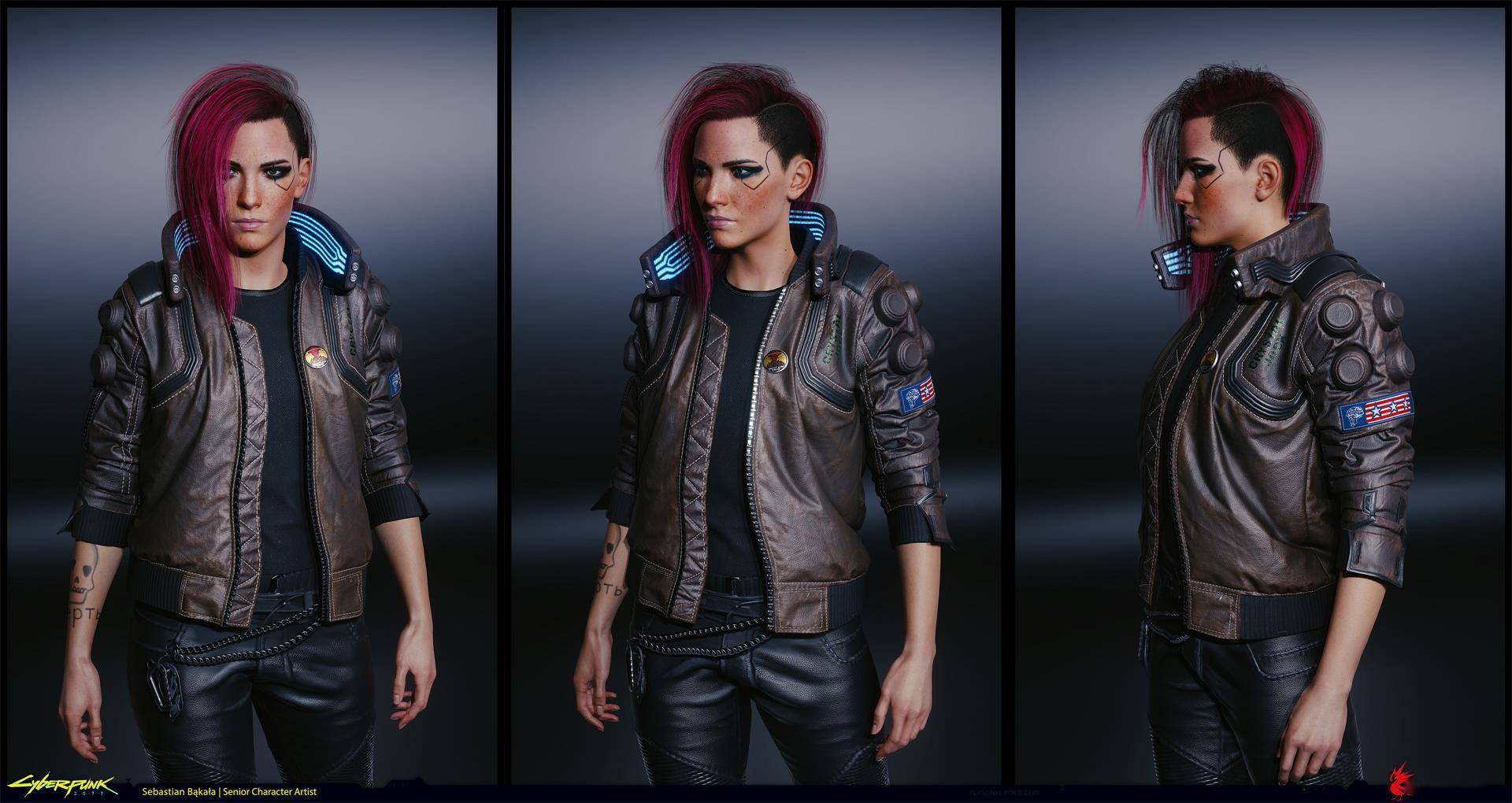 CDPR角色颜值保证 画作欣赏137期Bakala_赛博