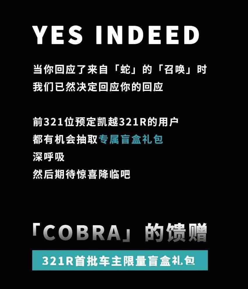 凯越321R·COBRA· 「盲定」开启-搜狐大视野-搜狐新闻