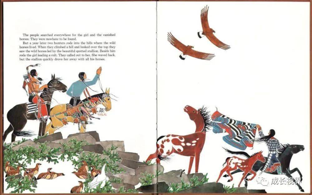 【英文有声绘本】The Girl Who Loved Wild Horses_moving