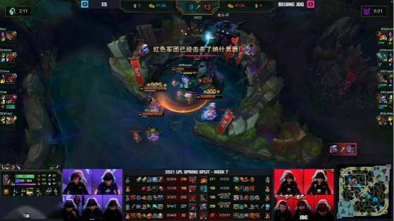LOL：LokeN下路直接对线打穿，JDG 2-0击败ES_搜狐网