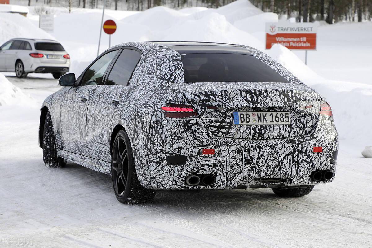 梅赛德斯奔驰AMG C43全新谍照曝光，将作为22款车型亮相_搜狐汽车_搜狐网