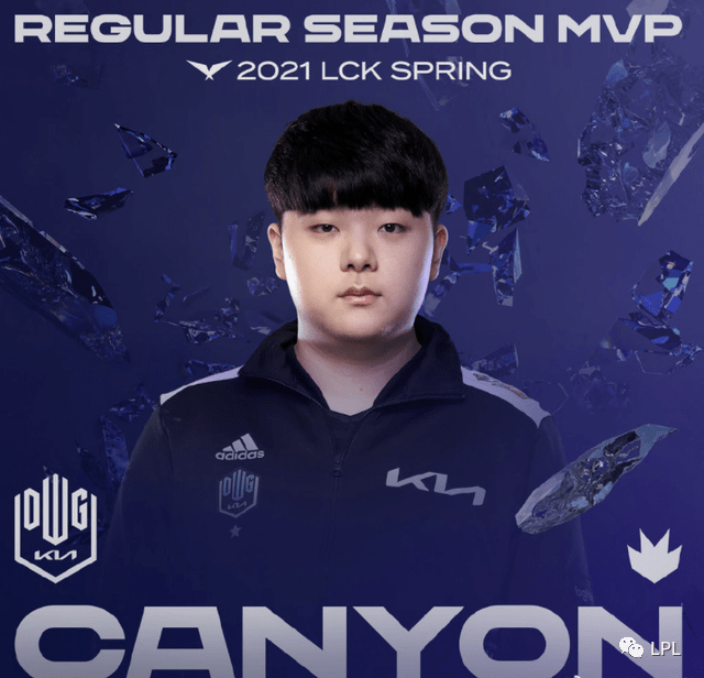 canyon斩获LCK常规赛MVP，官方公布投票结果，网友：LPL好好学_赛季