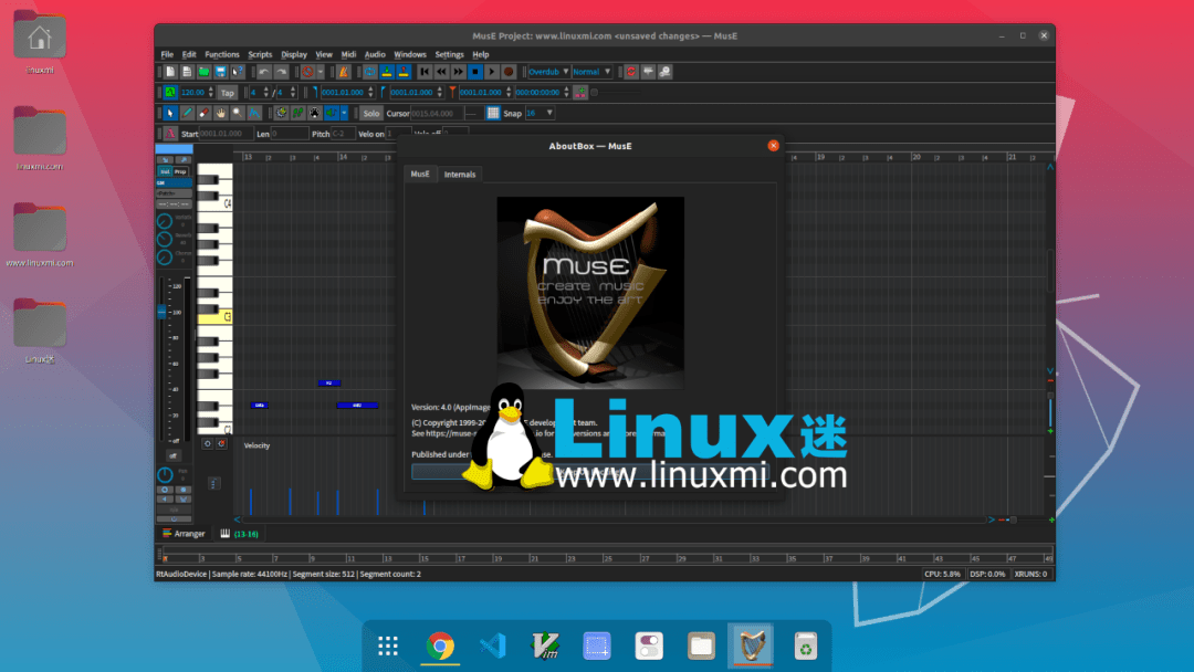 分享一款开源和免费的数字音频工作站_MusE