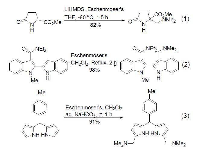 常用试剂----Eschenmoser盐_反应