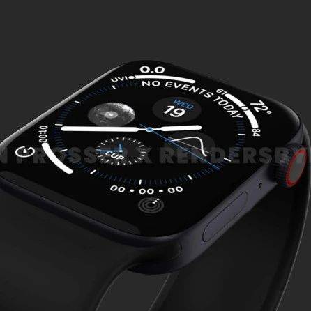 Apple Watch Series 7 更大的 45mm 型号曝光_显示