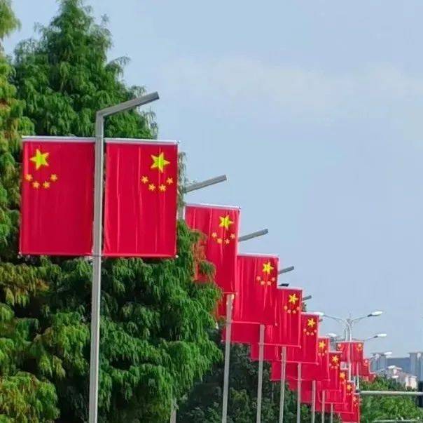 那一抹绚丽的中国红——区城管局营造浓厚国庆氛围 市政处