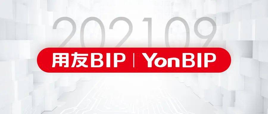 用友YonBIP 202109，全新升级、亮点纷呈！_服务