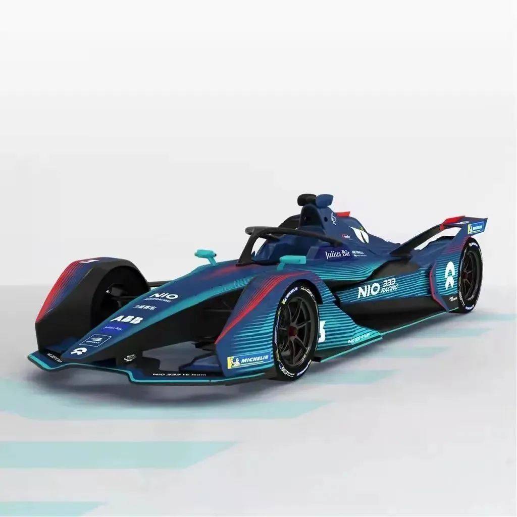 NIO 333 FE车队第八赛季涂装正式亮相_祝福