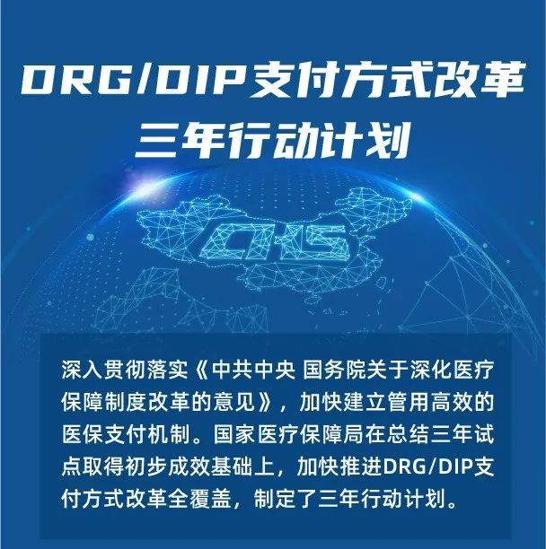 一图读懂 | 《DRG/DIP支付方式改革三年行动计划》_直播_中国_微信