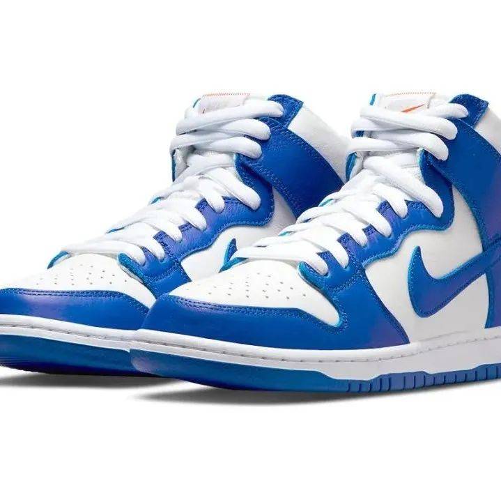 球鞋 丨 Nike SB Dunk High Pro ISO 全新配色「Kentucky」曝光！_整体_细节_硬件