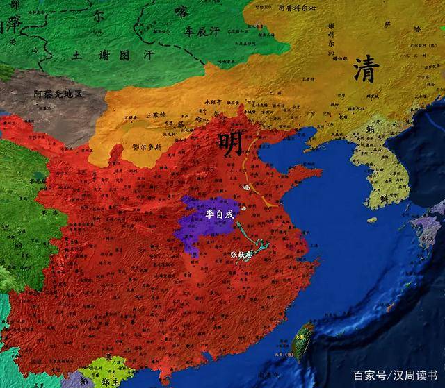 1642，地狱在开封_李自成_闯军_代朱恭